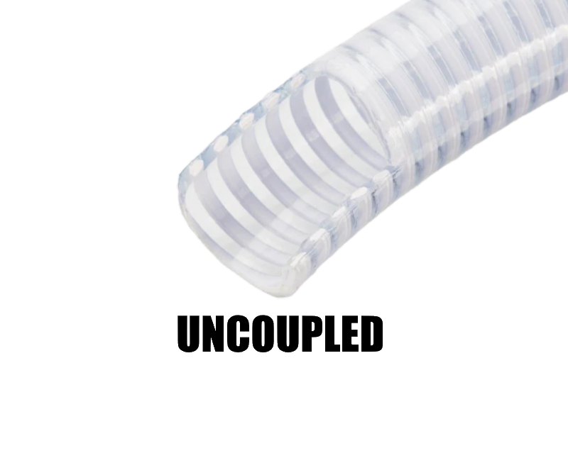 1" Clear PVC Suction Hose | Varco Pro Supply