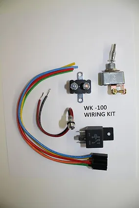 12v DC Electric Valve Heater INSTALL KIT WITH SWITCH