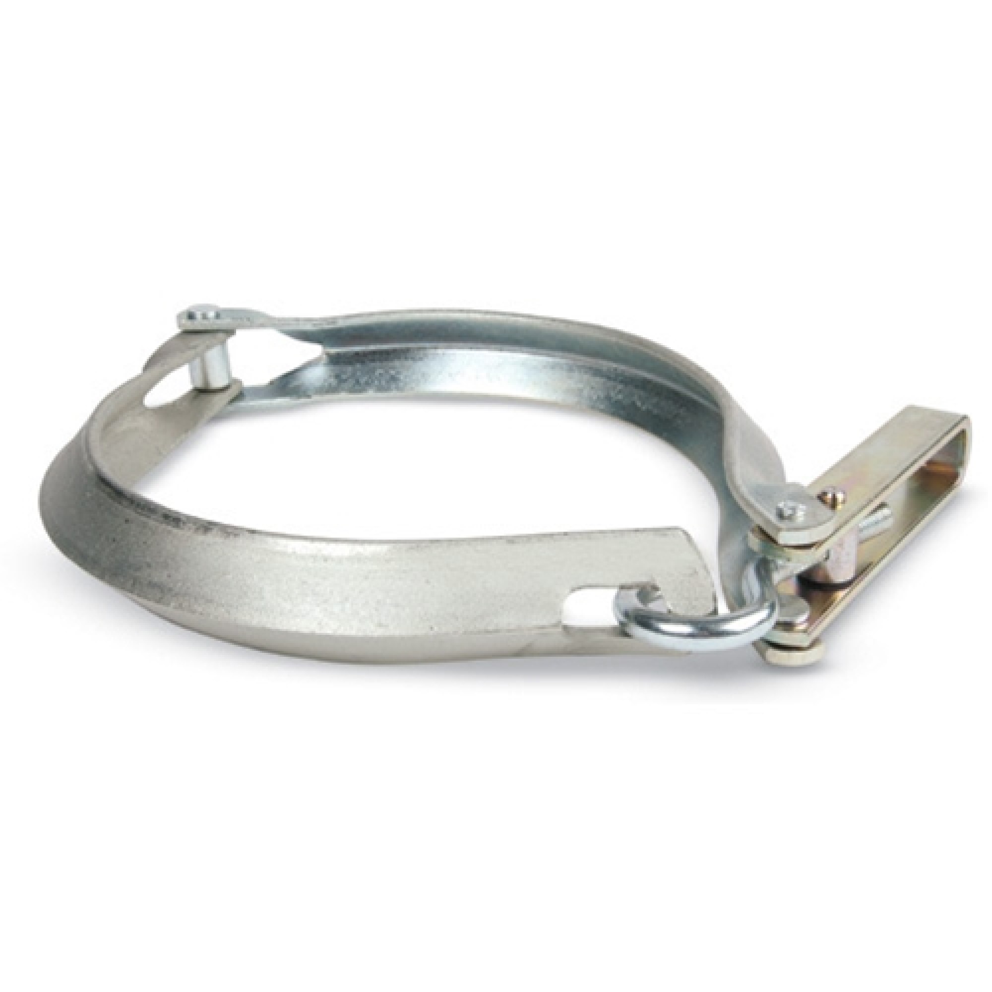 6" Vac-Con Style Flat Flange Quick Clamp